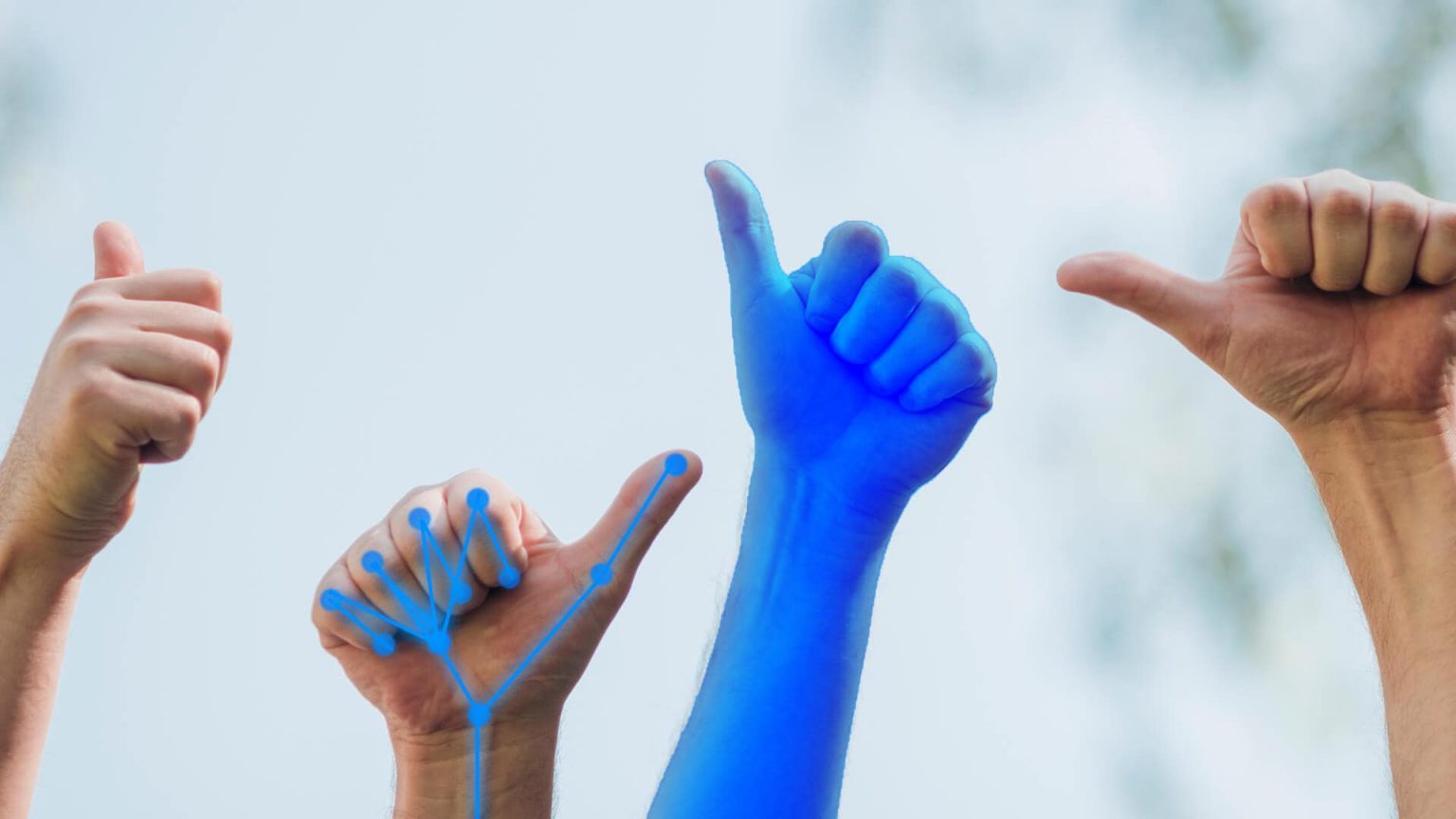 Hand tracking and Gesture Recognition - RealSense